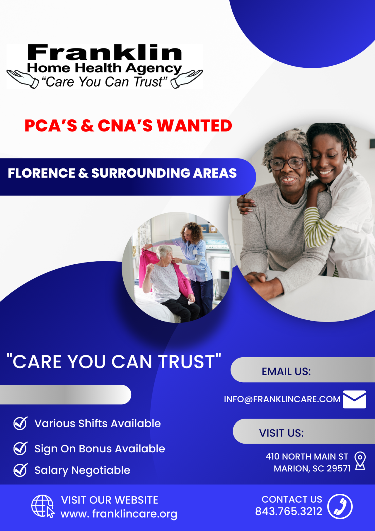 RECRUITMENT | Franklin Home Health Agency